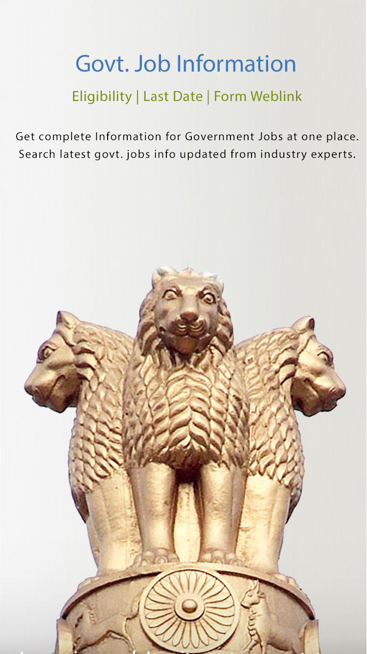 Govt Jobs Information - 2020 Get Latest Jobs Notification (updated)